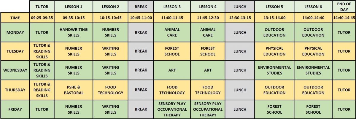 School Day – New Forest Care Education